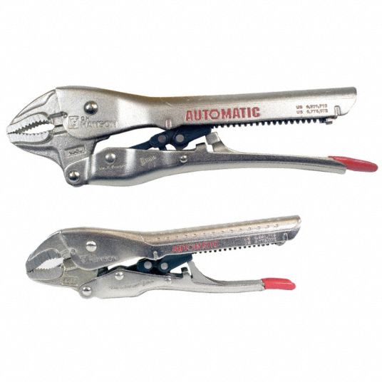 Auto Locking Plier Set Grainger