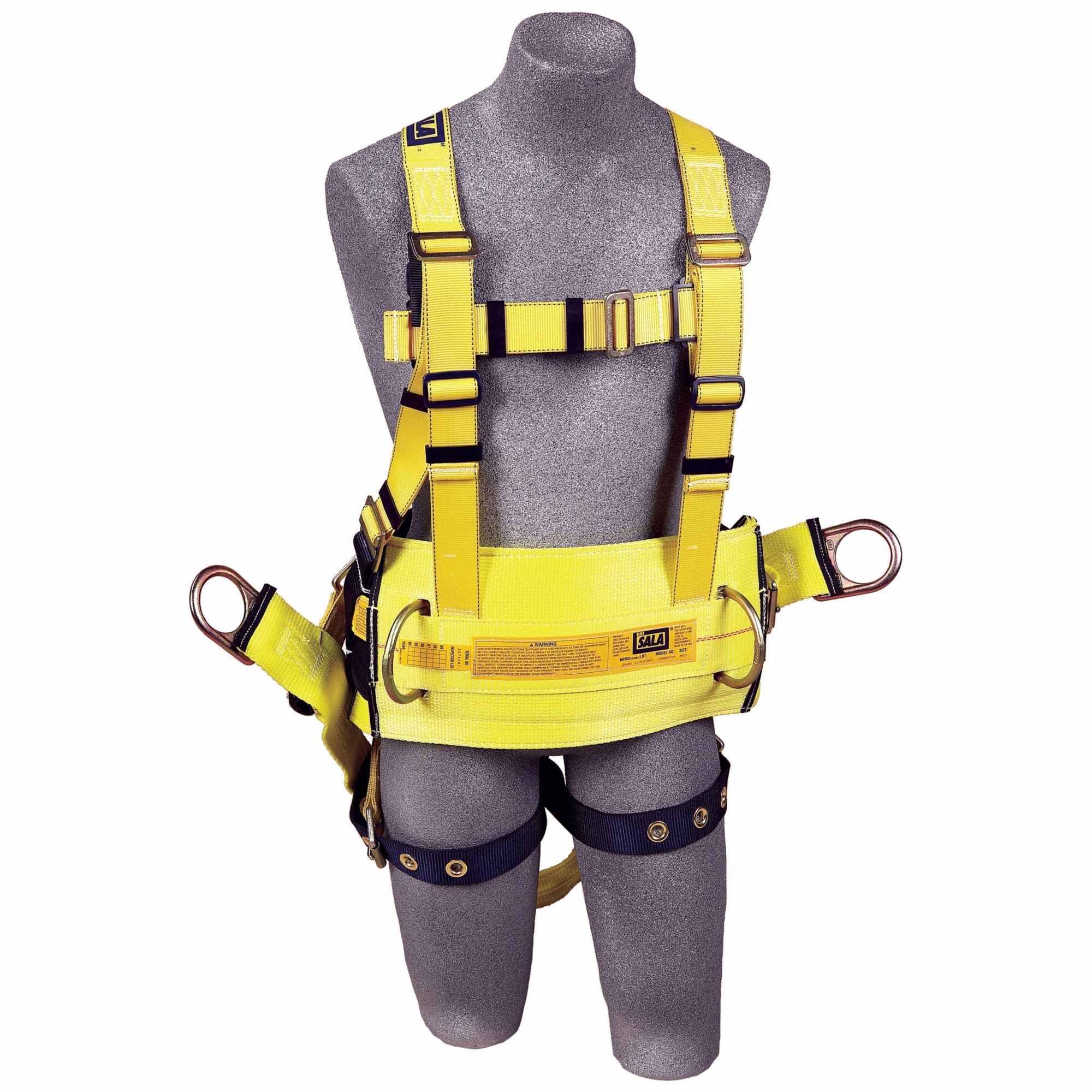 3M DBI-SALA, Gen Use, Vest Harness, Full Body Harness - 9Y148|1106106 ...