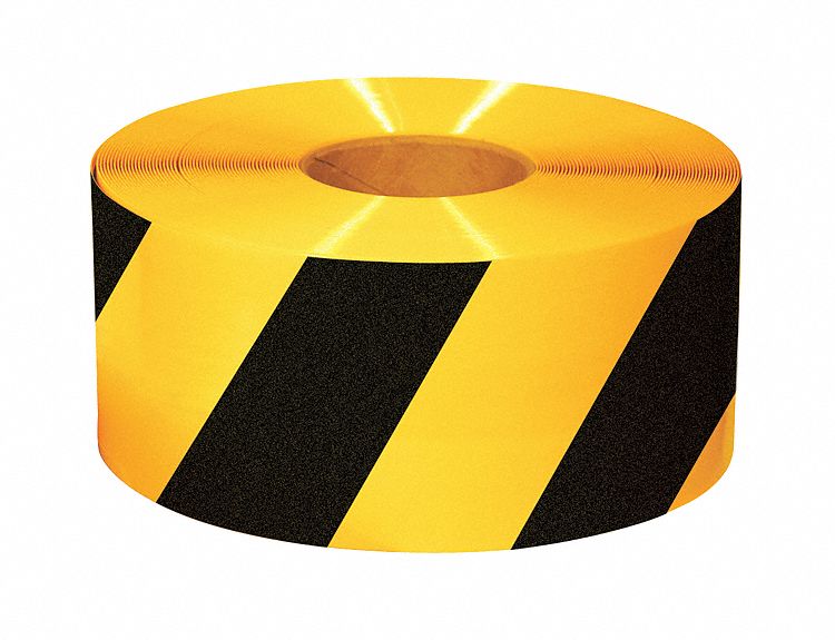 Extra-Durable, Striped, Floor Marking Tape - 9YH07|6RYCHV - Grainger