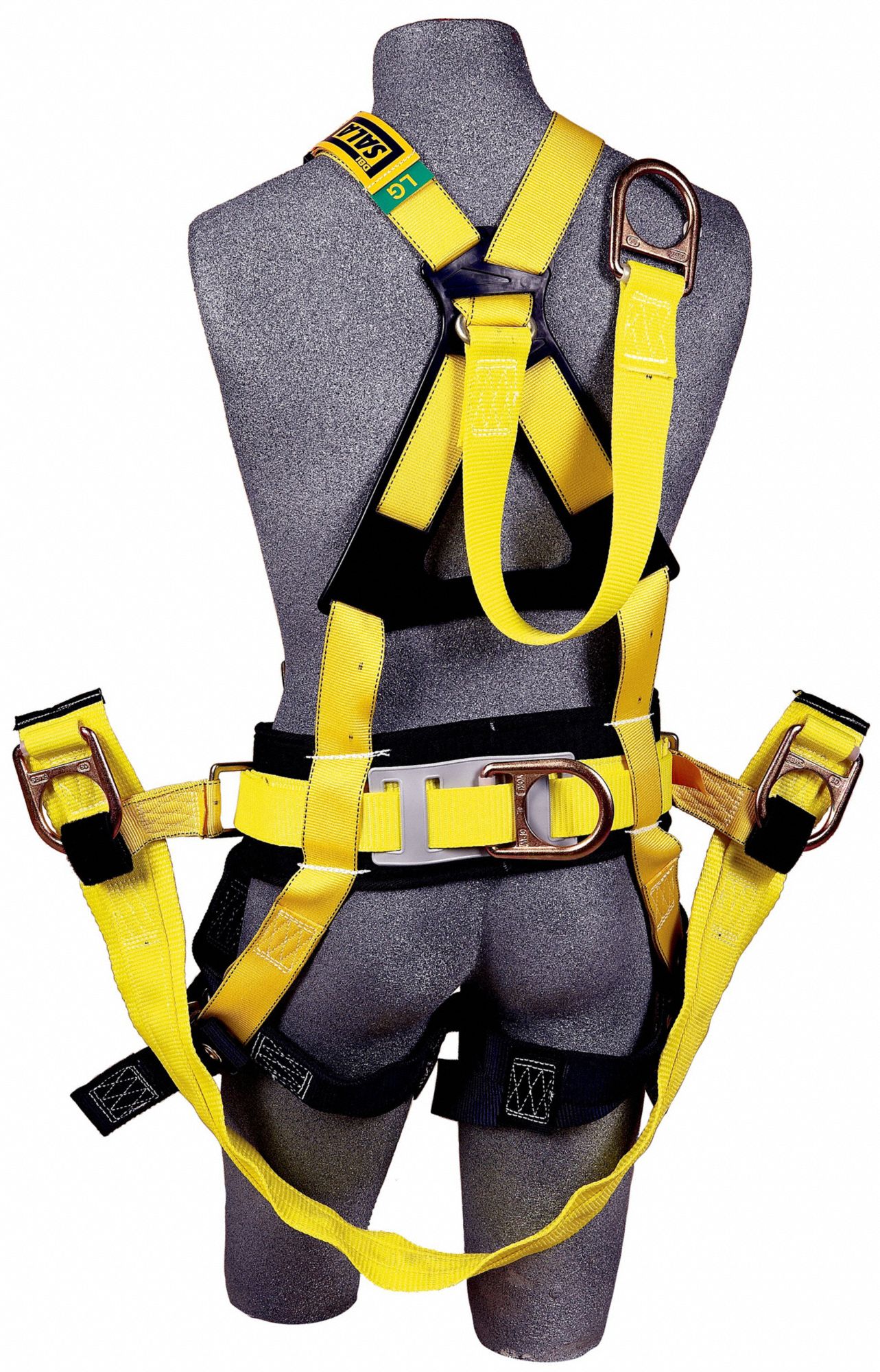 3M DBI-SALA Full Body Harness: Positioning, Vest Harness, Back/Hips ...