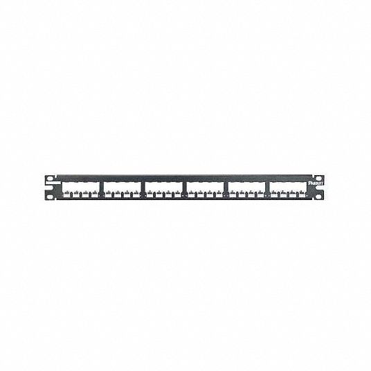 PANDUIT, 1 Rack Units, 24 Ports, Patch Panel - 880FJ9|CP24BLY - Grainger