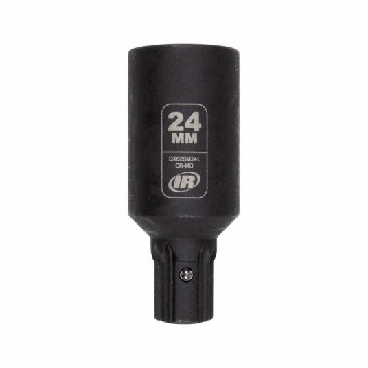 INGERSOLL RAND, Metric, 24 mm Socket Size, Impact Socket - 846NZ4 ...