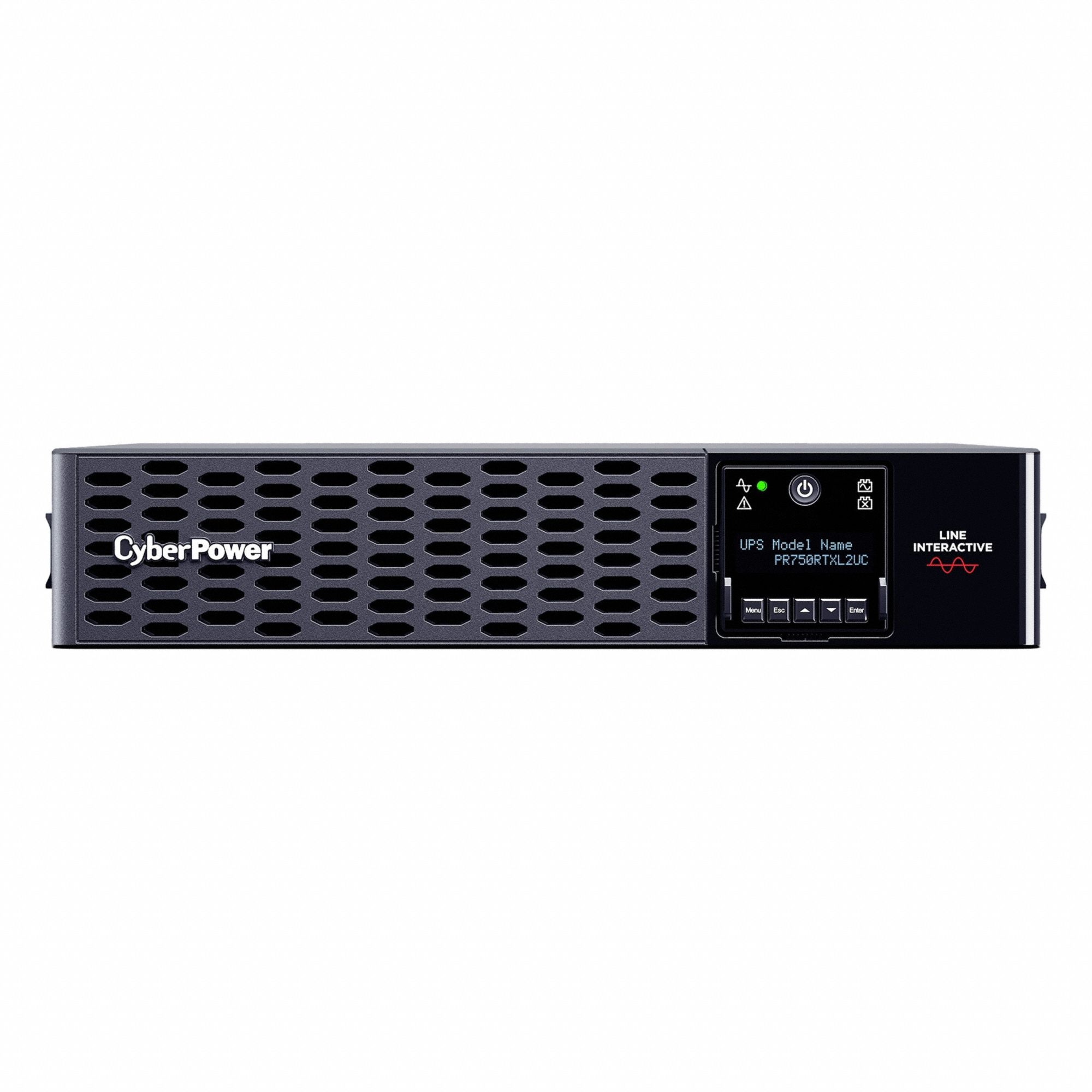 CYBER POWER, Single Phase, 750 VA Power Rating, UPS System - 832UW5 ...