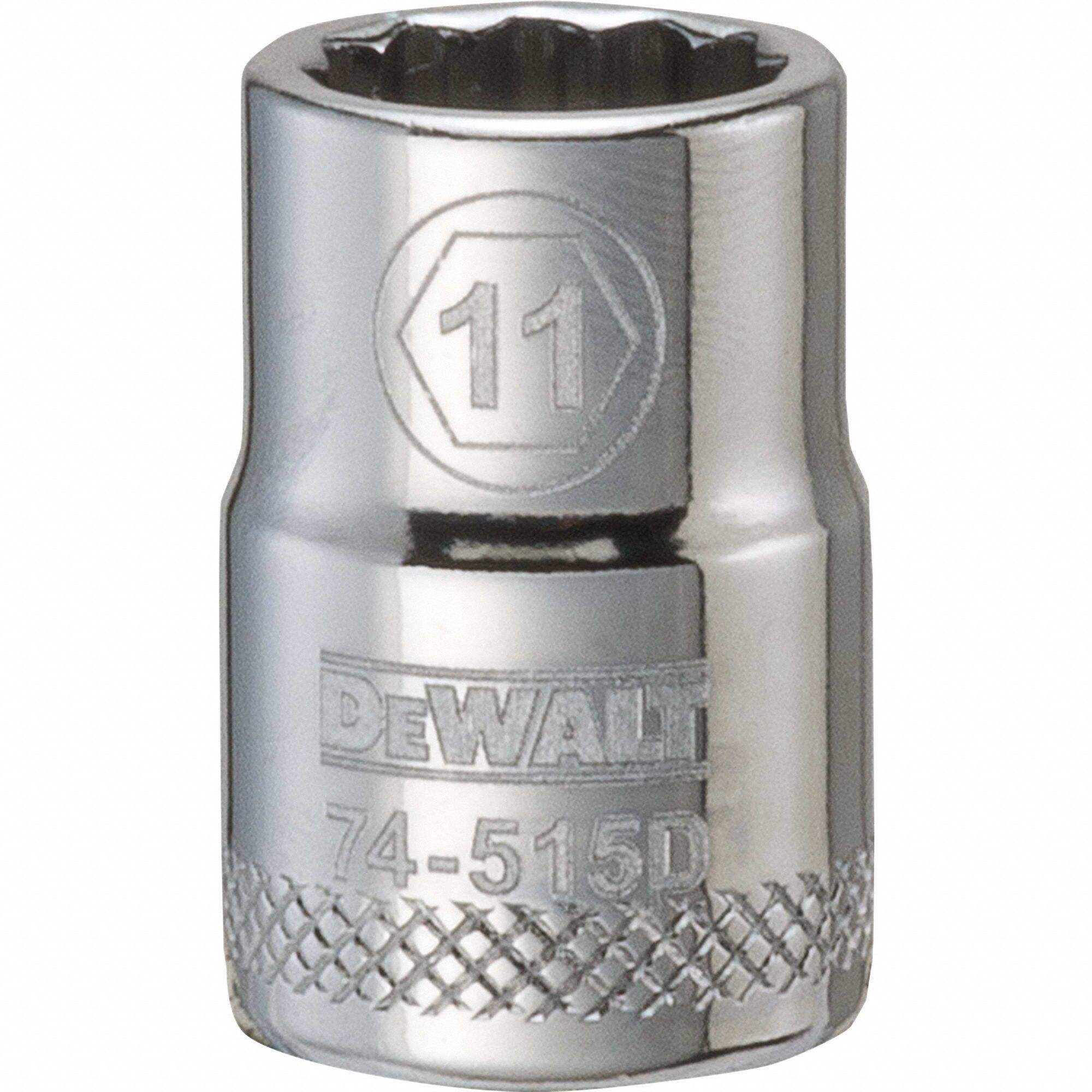 Socket,12 pt,3/8in,11 mm - Grainger