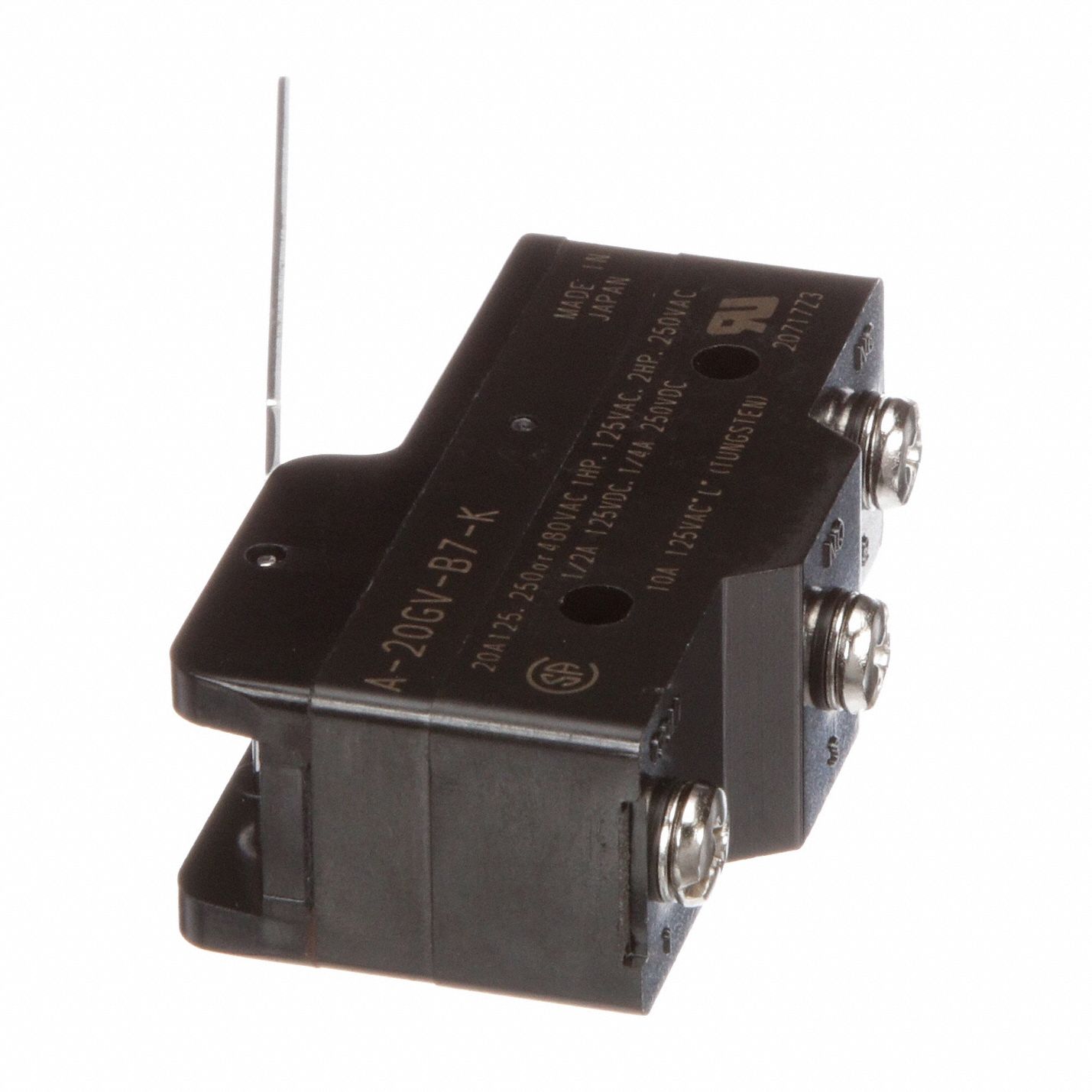 Snap Action Switches - 878UW8|A-20GV-B - Grainger
