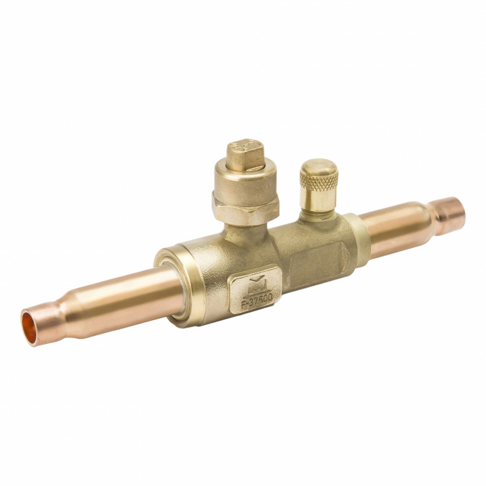 MUELLER, 5 Cv, 1/2 in Male Sweat, Refrigerant Ball Valve - 809GN2|A ...