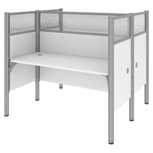 BESTAR, 55 1/2 in Overall Ht, 62 1/2 in Overall Wd, Modular Cubicle ...