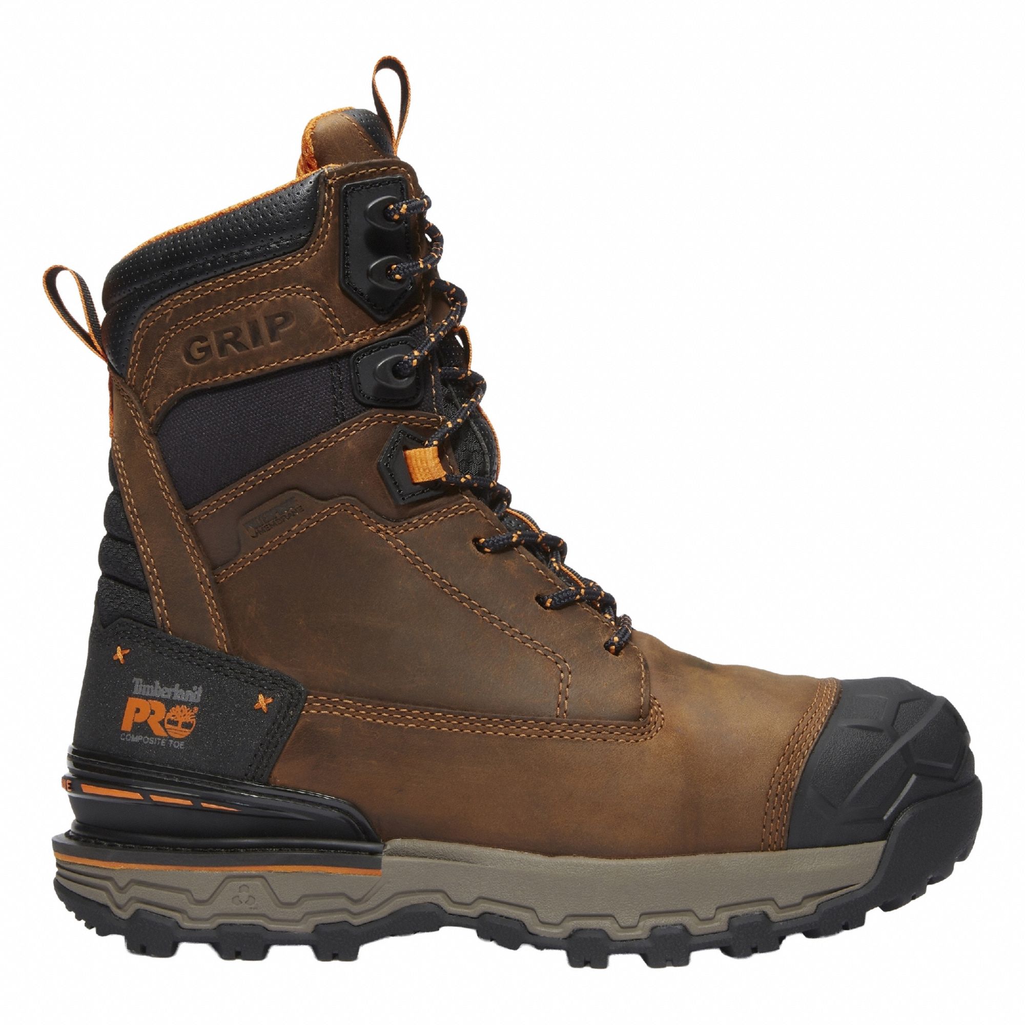 TIMBERLAND PRO, Men's, Size 10, 8-Inch Work Boot - 901VE1 ...