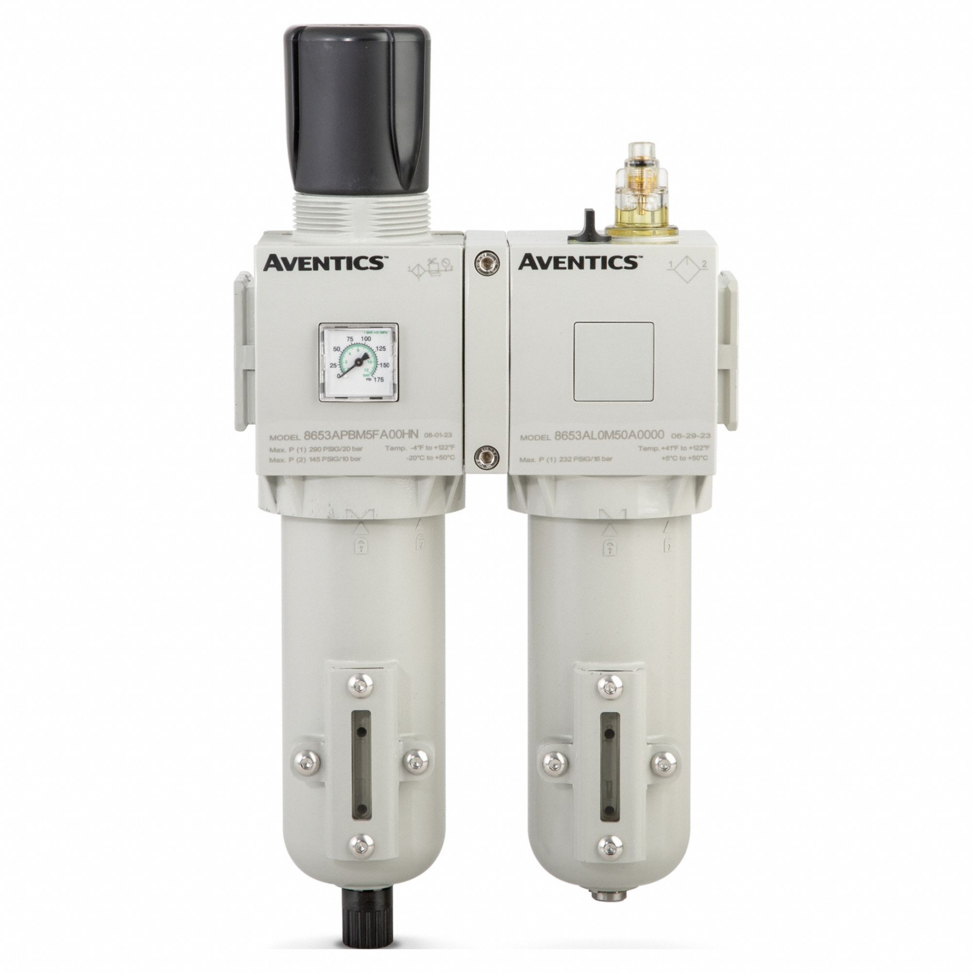 NUMATICS, 1 in NPT, 9,000 lpm, Filter Regulator Assembly - 806HC7 ...