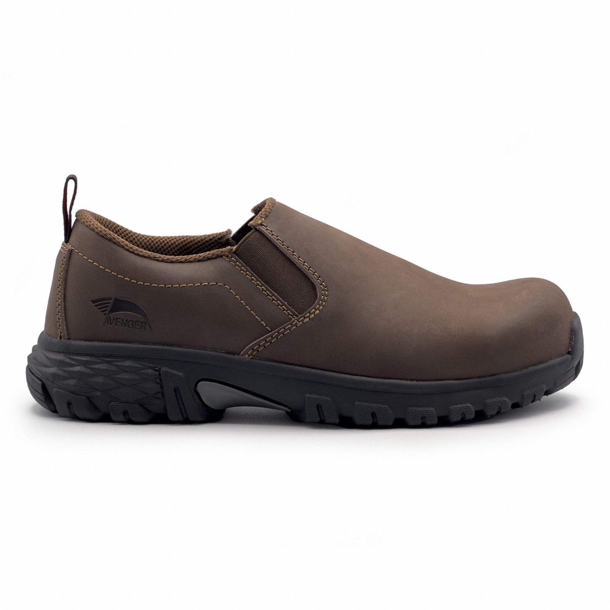 AVENGER SAFETY FOOTWEAR, EE, 11 1/2, Loafer Shoe - 812LG5|A7035-11.5W - Grainger