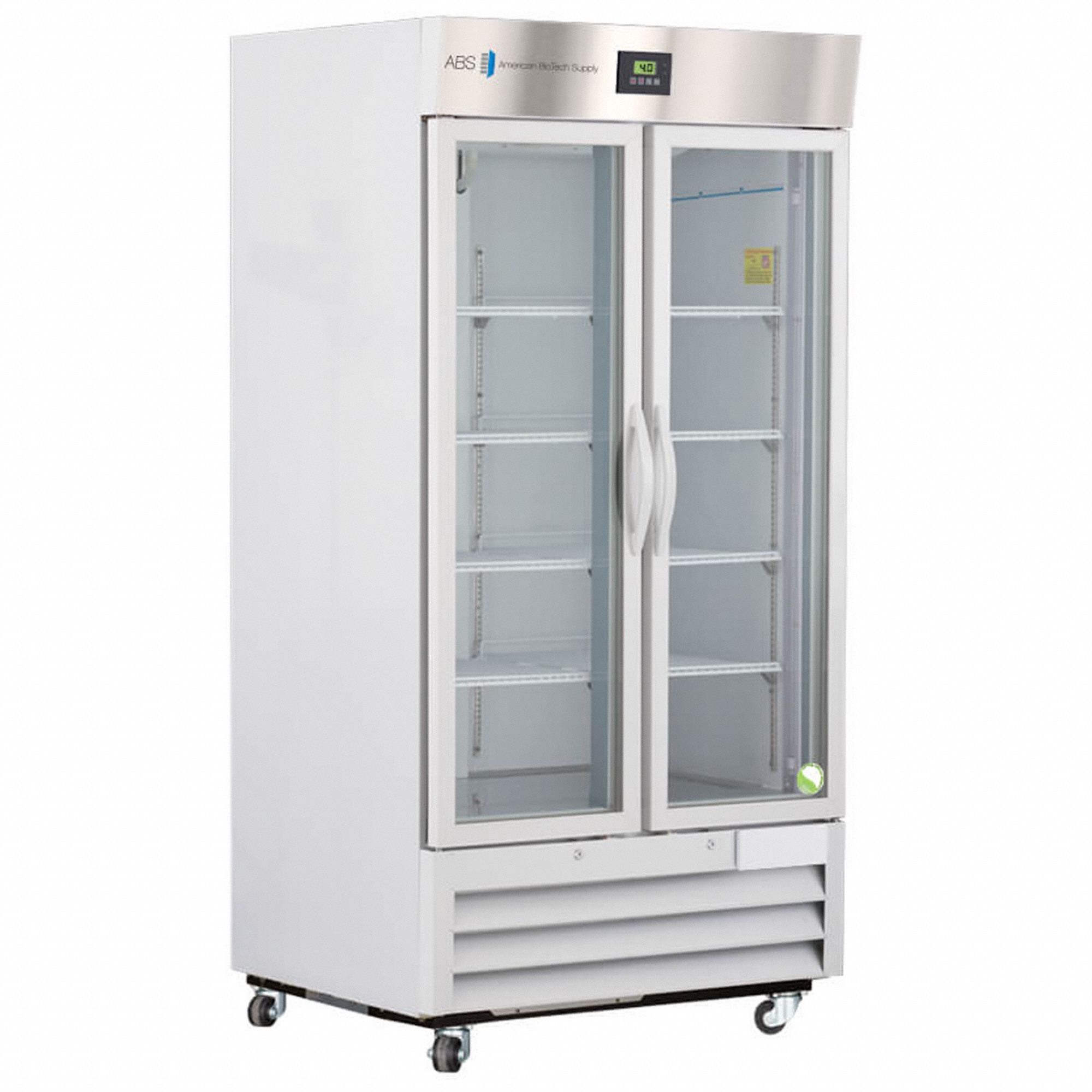 AMERICAN BIOTECH SUPPLY, 36 cu ft, Upright, Laboratory Refrigerator ...