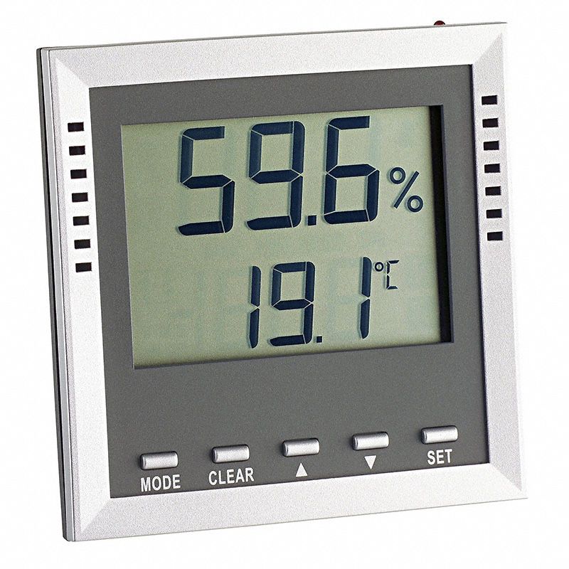 THERMCO, 0%to 99% Humidity Range, Humidity/Temp, Hygrometer - 903A67 ...