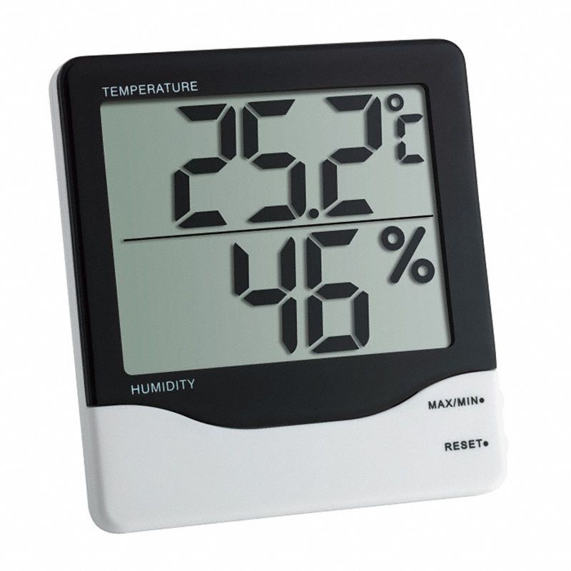 THERMCO, 10%to 99% Humidity Range, Humidity/Temp, Hygrometer - 903A68 ...