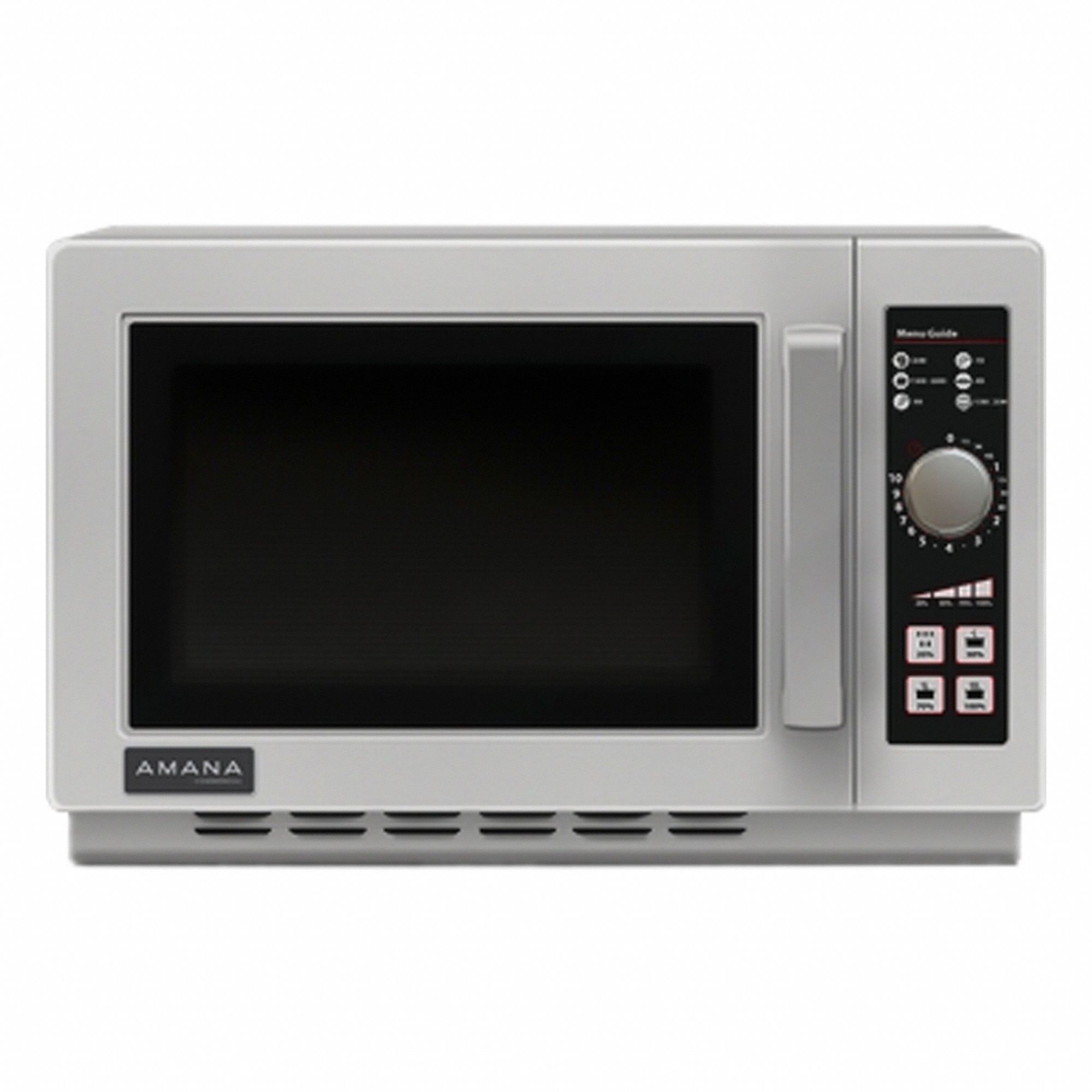 AMANA, Stainless Steel, 1.2 cu ft Oven Capacity, Microwave - 834AX3 ...