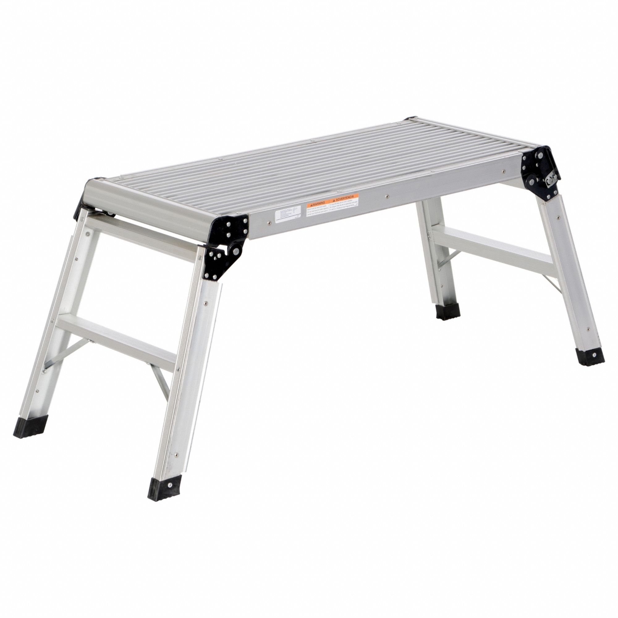 VESTIL, Unassembled, Aluminum Folding Step Platform - 32X435|AFSP-2 ...