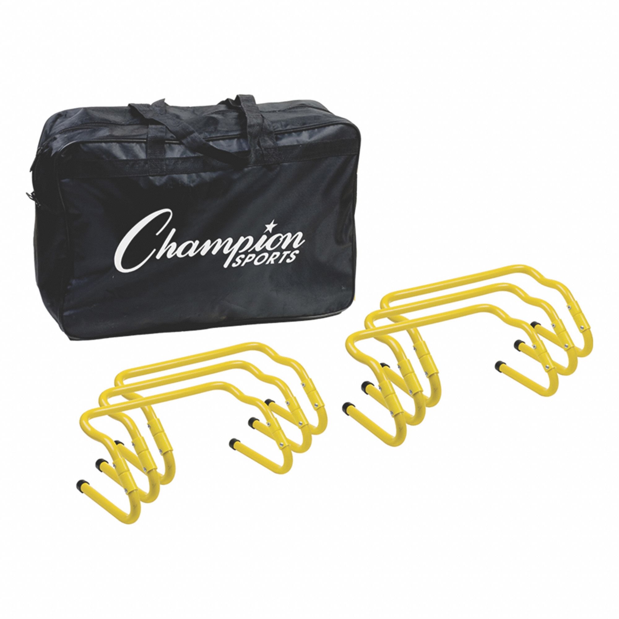 CHAMPION SPORTS, Yellow, 12 in Ht:, Training Hurdle Set - 58MU11|AHKIT ...