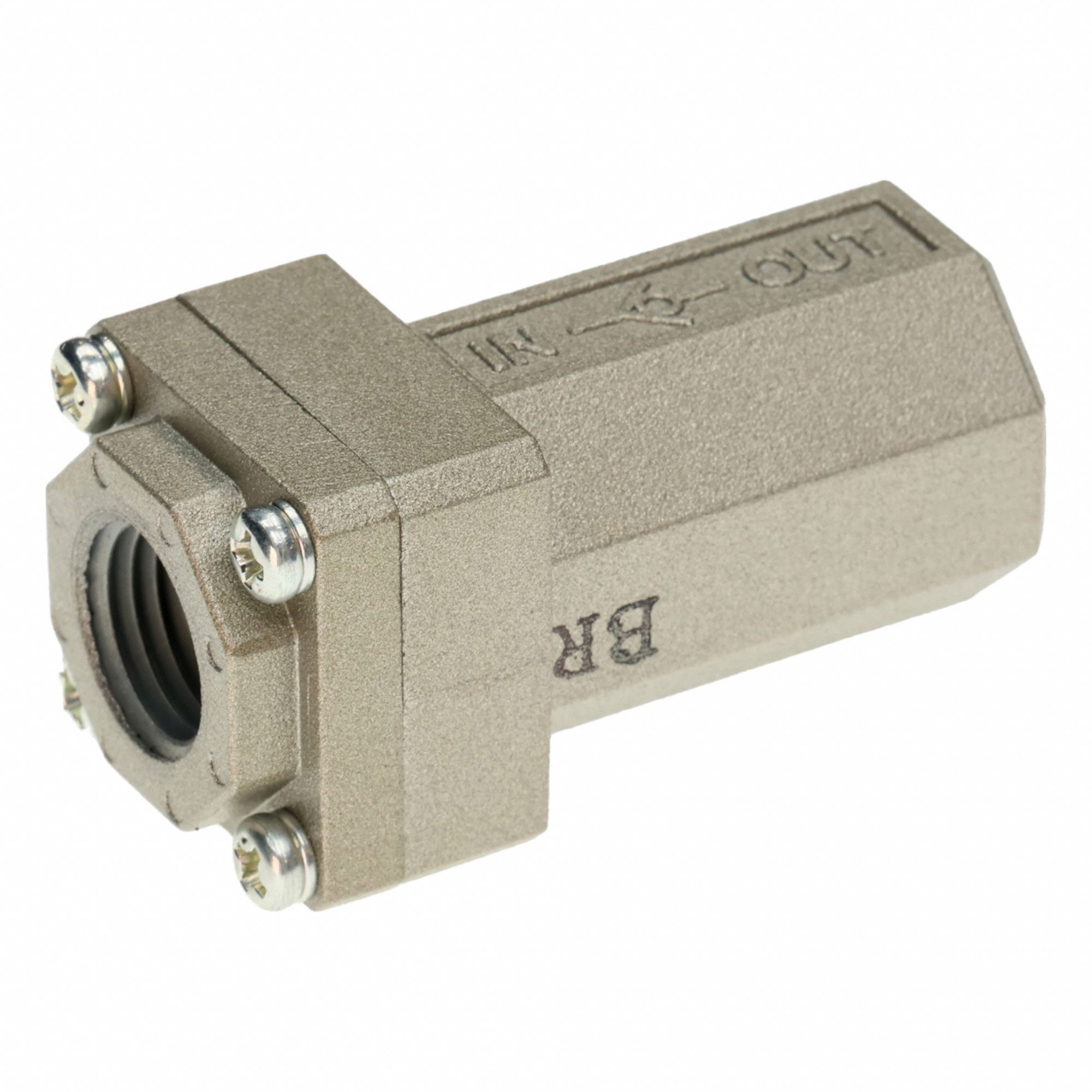 SMC, Bushing, 1/4 in NPT, Pneumatic Check Valve - 852K35|AK2000-N02 - Grainger