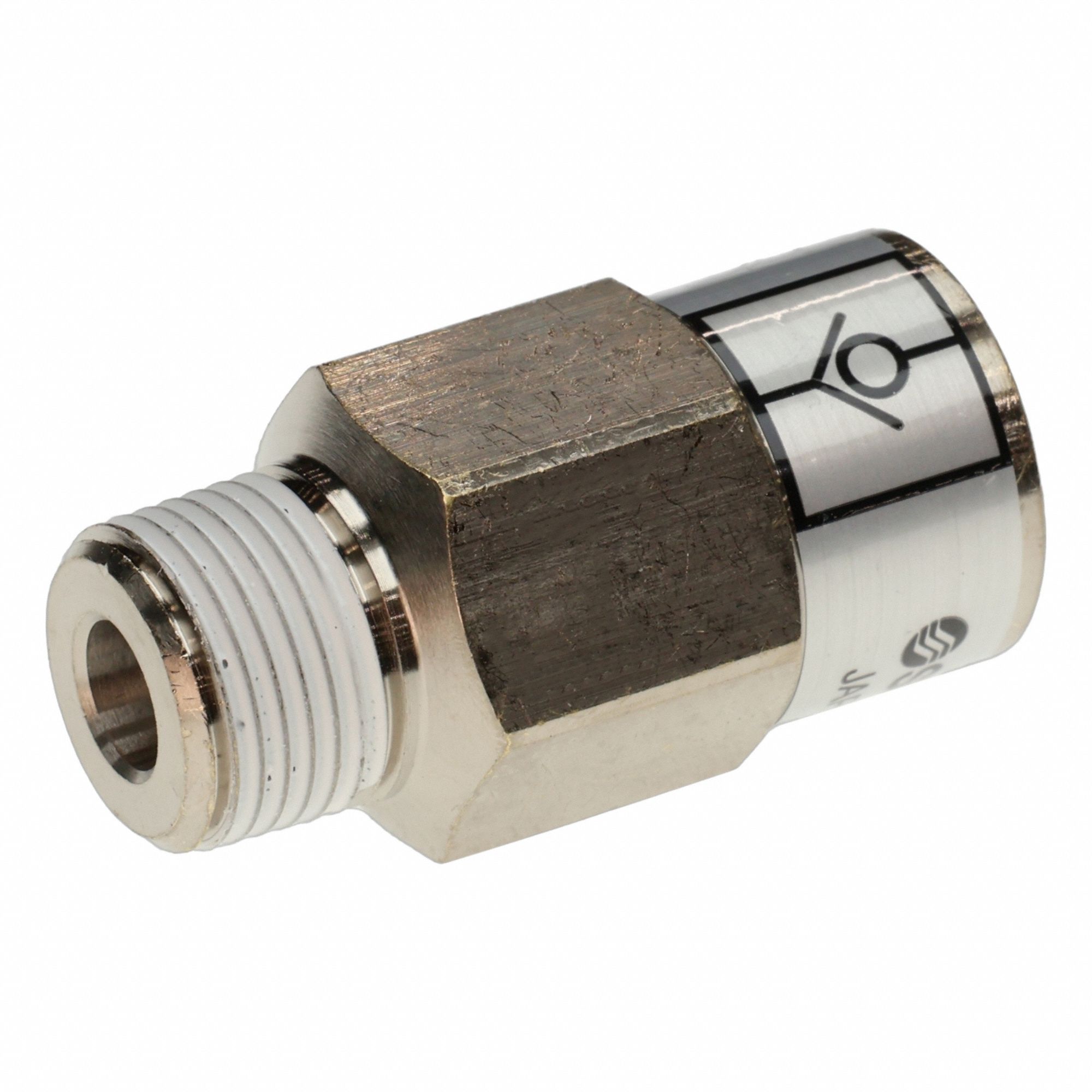 SMC, Bushing, 3/8 in Rc, Pneumatic Check Valve - 852K47|AKB03A-03S ...