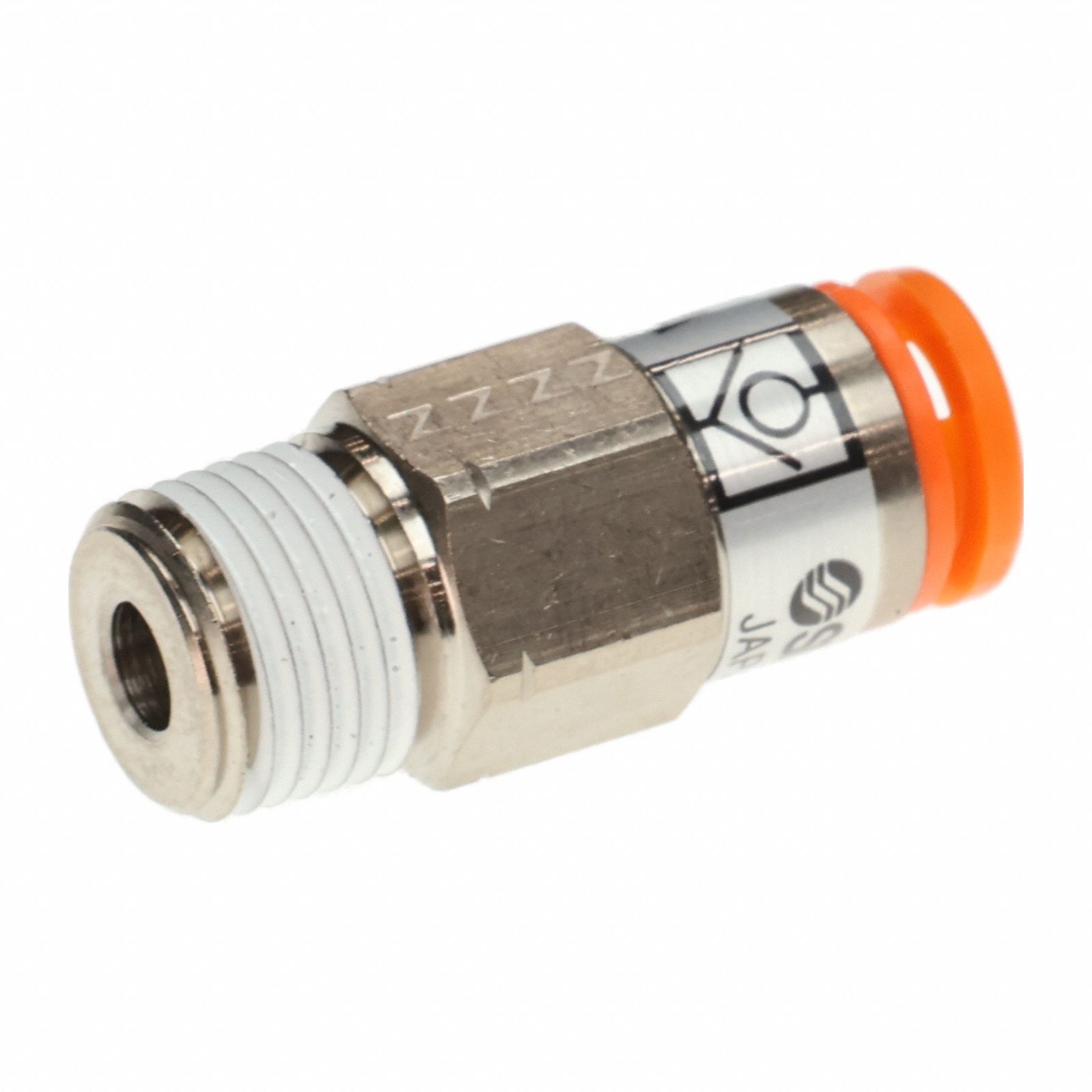 SMC, Male Connector, NBR, Aluminum Alloy (Valve)/PBT (Body)/Spacer ...