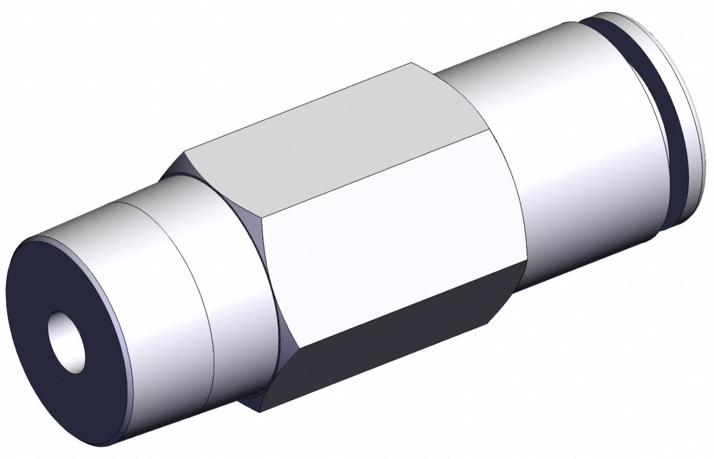 SMC, Male Connector, NBR, Aluminum Alloy (Valve)/PBT (Body)/Spacer ...