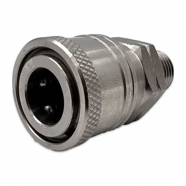 AR NORTH AMERICA, Quick Connecter - 822LT9|AL-QC1/4MBSS - Grainger