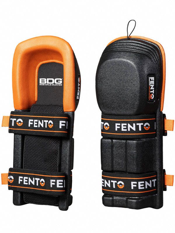 BDG KNEE PROTECTOR,BLACK,ORANGE,EVA FOAM,PR - 26160 - ALG28-0-440 | 28 ...