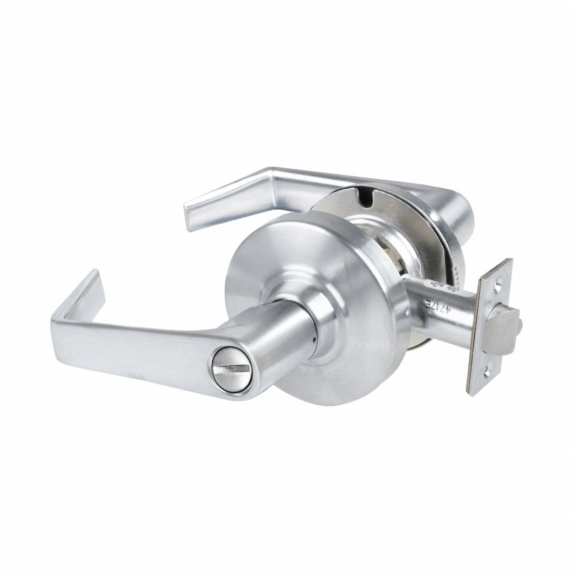 SCHLAGE, Privacy Lever Locksets, Chrome, Door Locksets - 897NN4|ALX44 ...