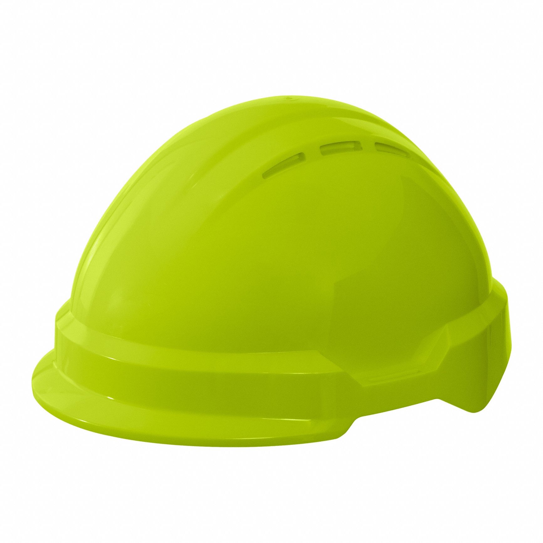 DELTA PLUS, High-Visibility Lime, No Graphics, Hard Hat - 826XM3 ...