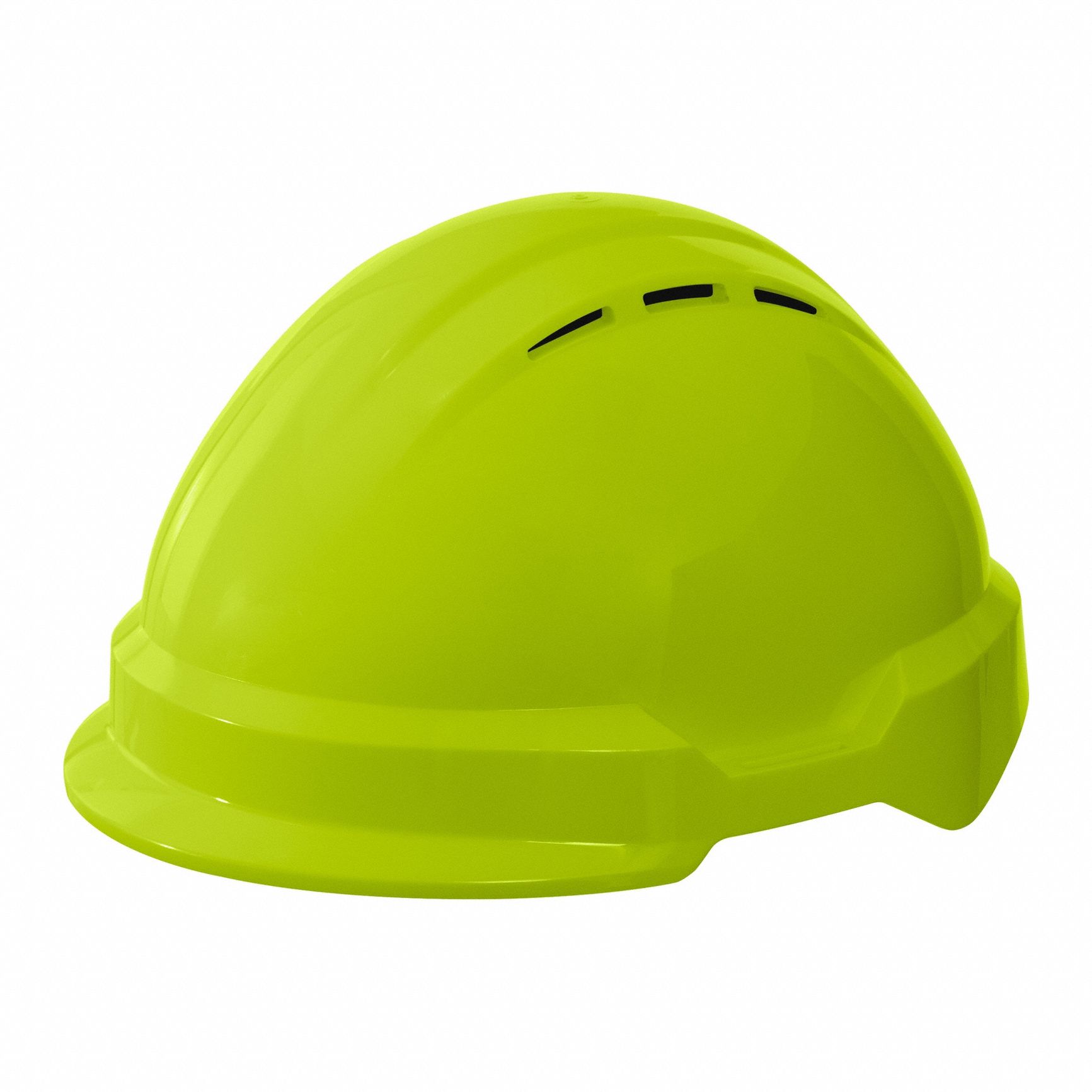 DELTA PLUS, High-Visibility Lime, No Graphics, Hard Hat - 826XL2 ...
