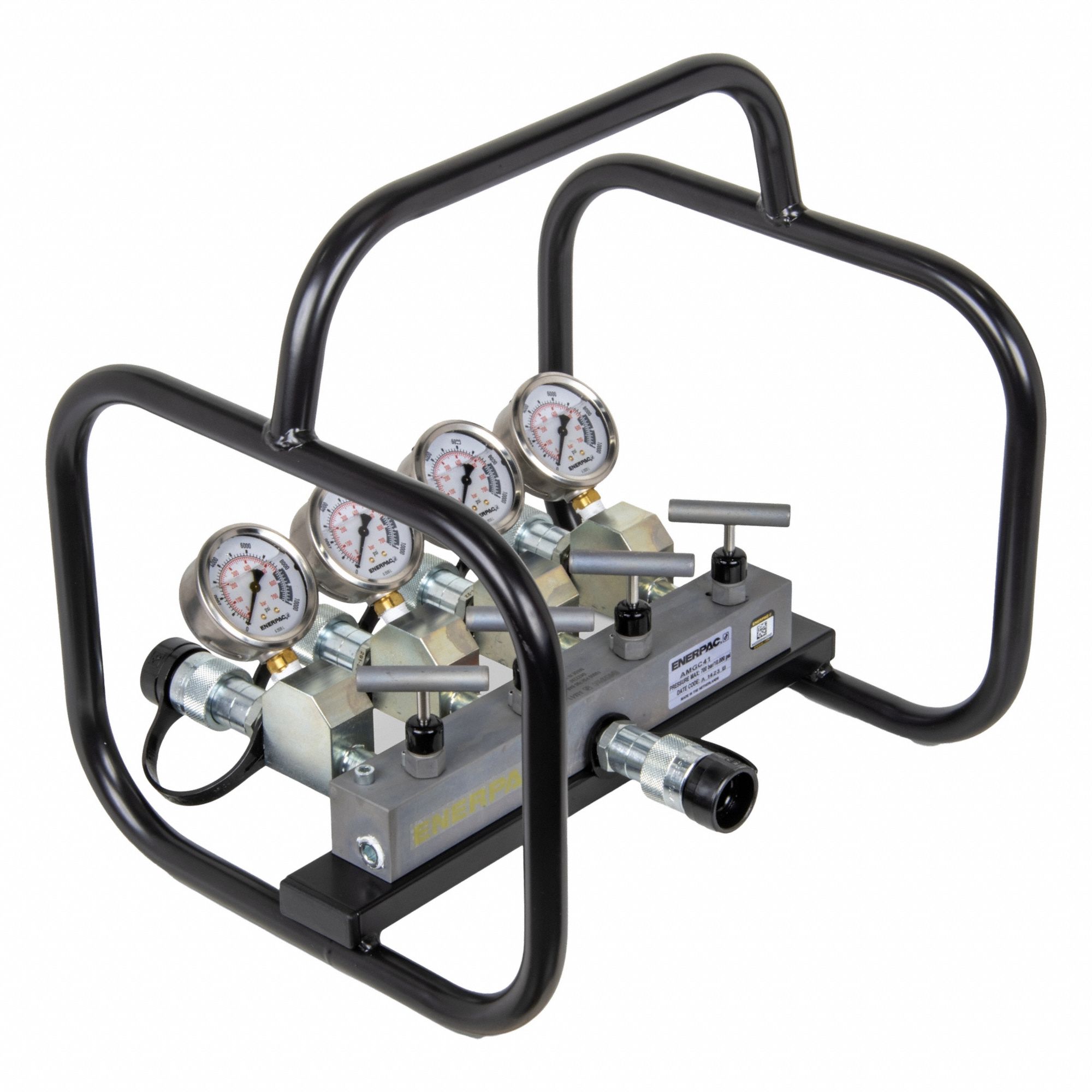 ENERPAC, 1 Inlet Ports, 4 Outlet Ports, Manifold Assembly - 857F07 ...