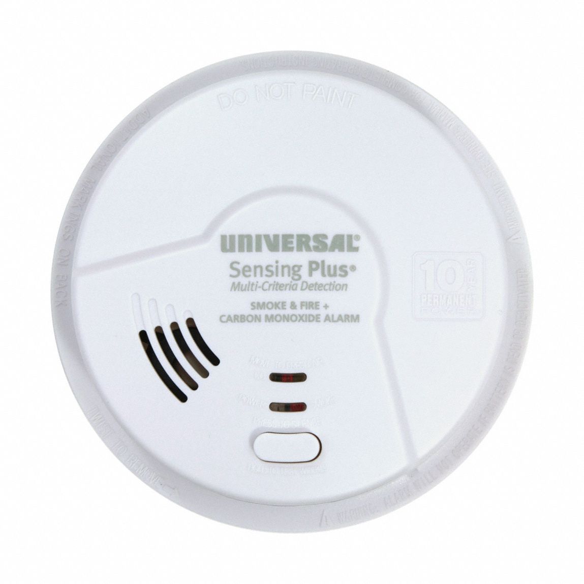 UNIVERSAL SECURITY INSTRUMENTS, Carbon Monoxide/Fire, 10 Year Sealed ...