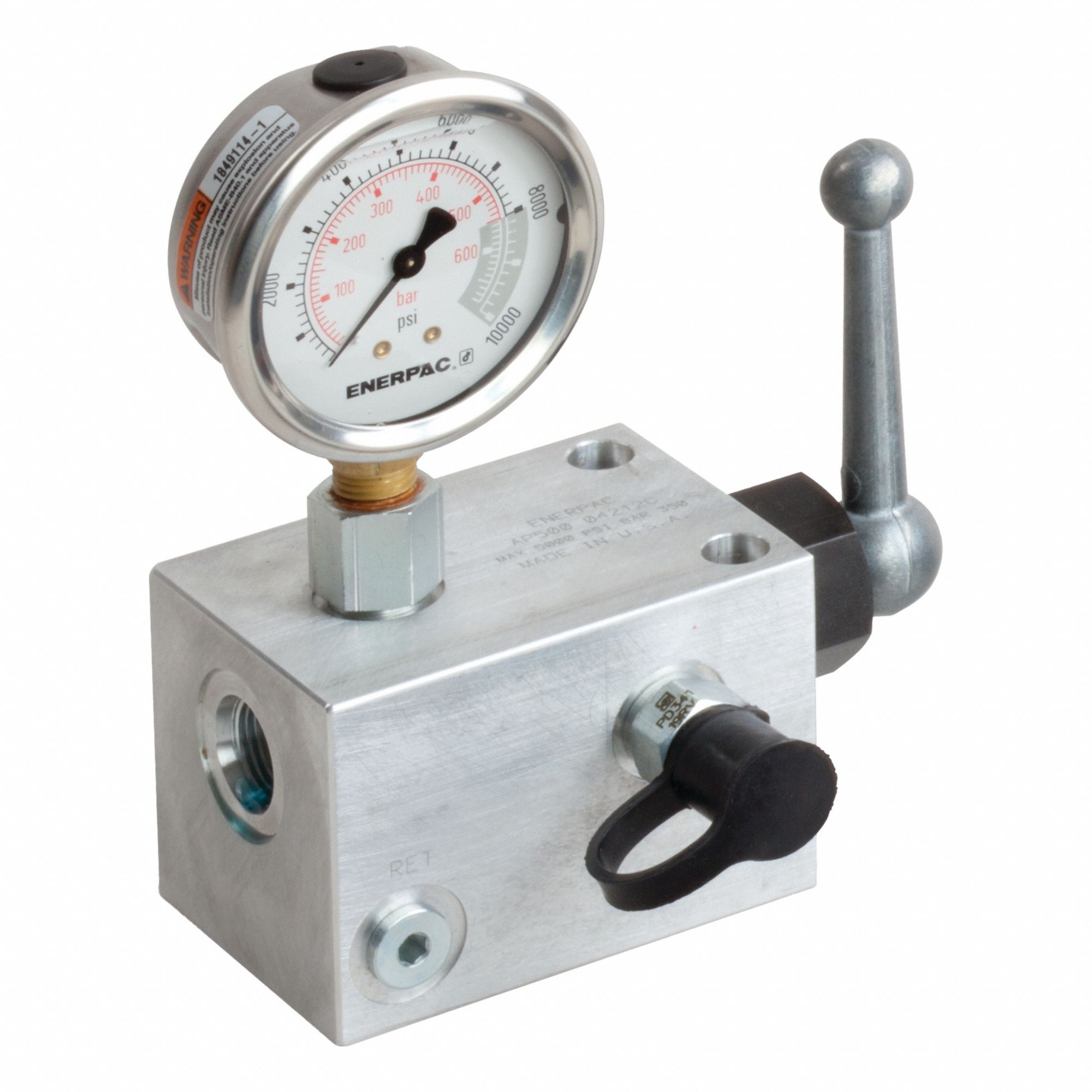 Double-Acting/Single-Acting Circuit, 5,000 psi, Accumulator Coupler ...