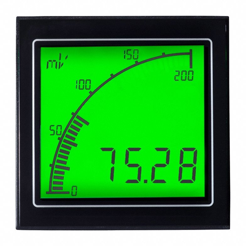 TRUMETER, 9 Display Span - Min, 9,999 Display Span - Max, Current Meter ...
