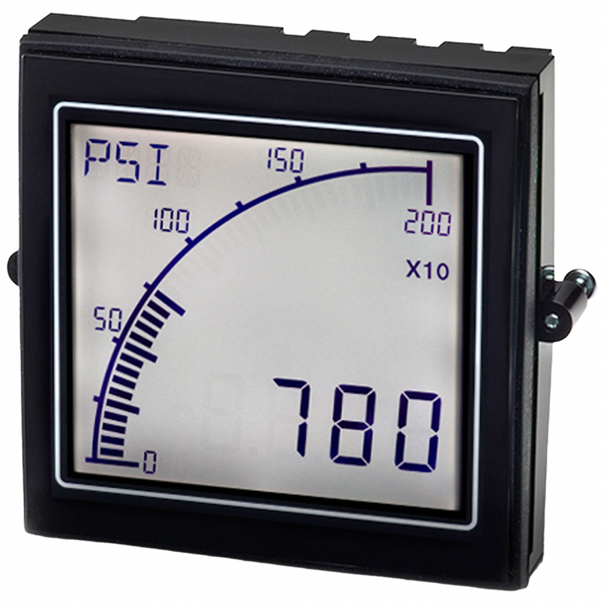 TRUMETER, DC Current/DC Volt, Fits 68 mm x 68 mm Cutout, Panel Meter ...