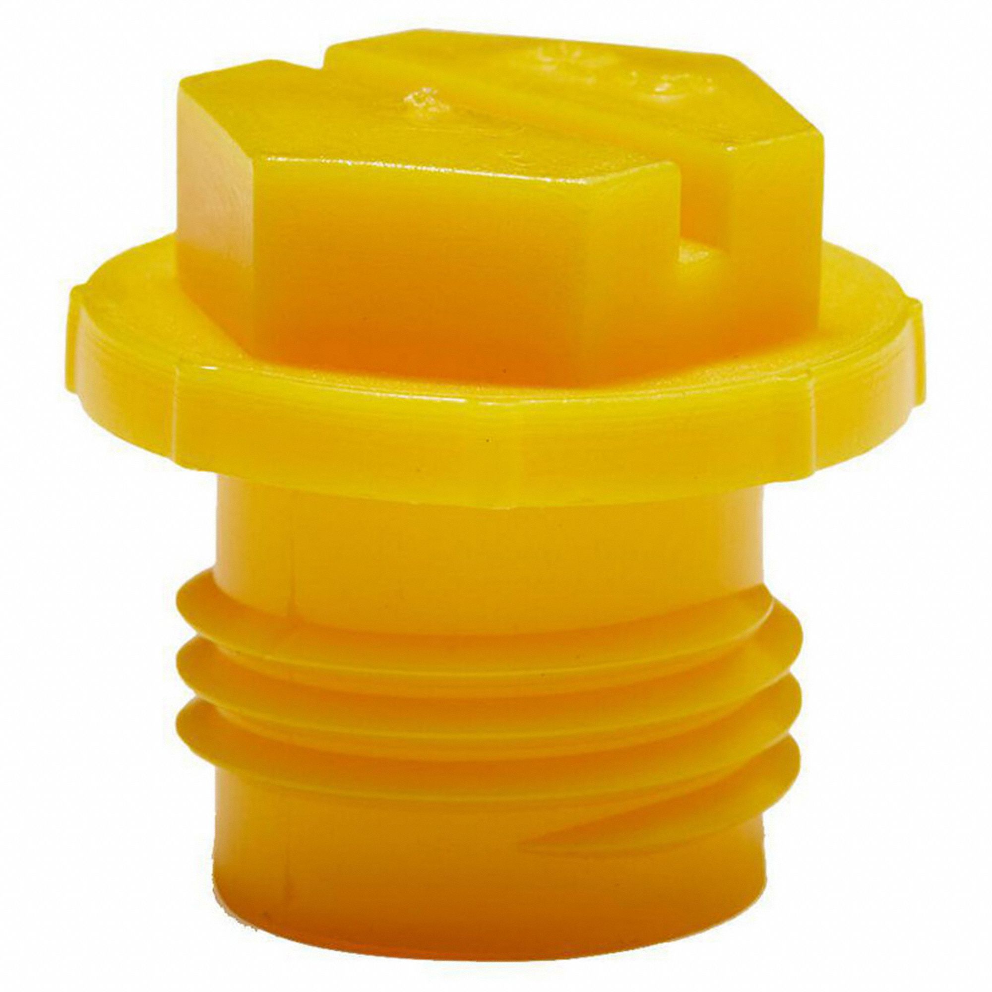 AIR SYSTEMS INTERNATIONAL UNF THREADED PROTECTION PLUG, YELLOW, UNF ...