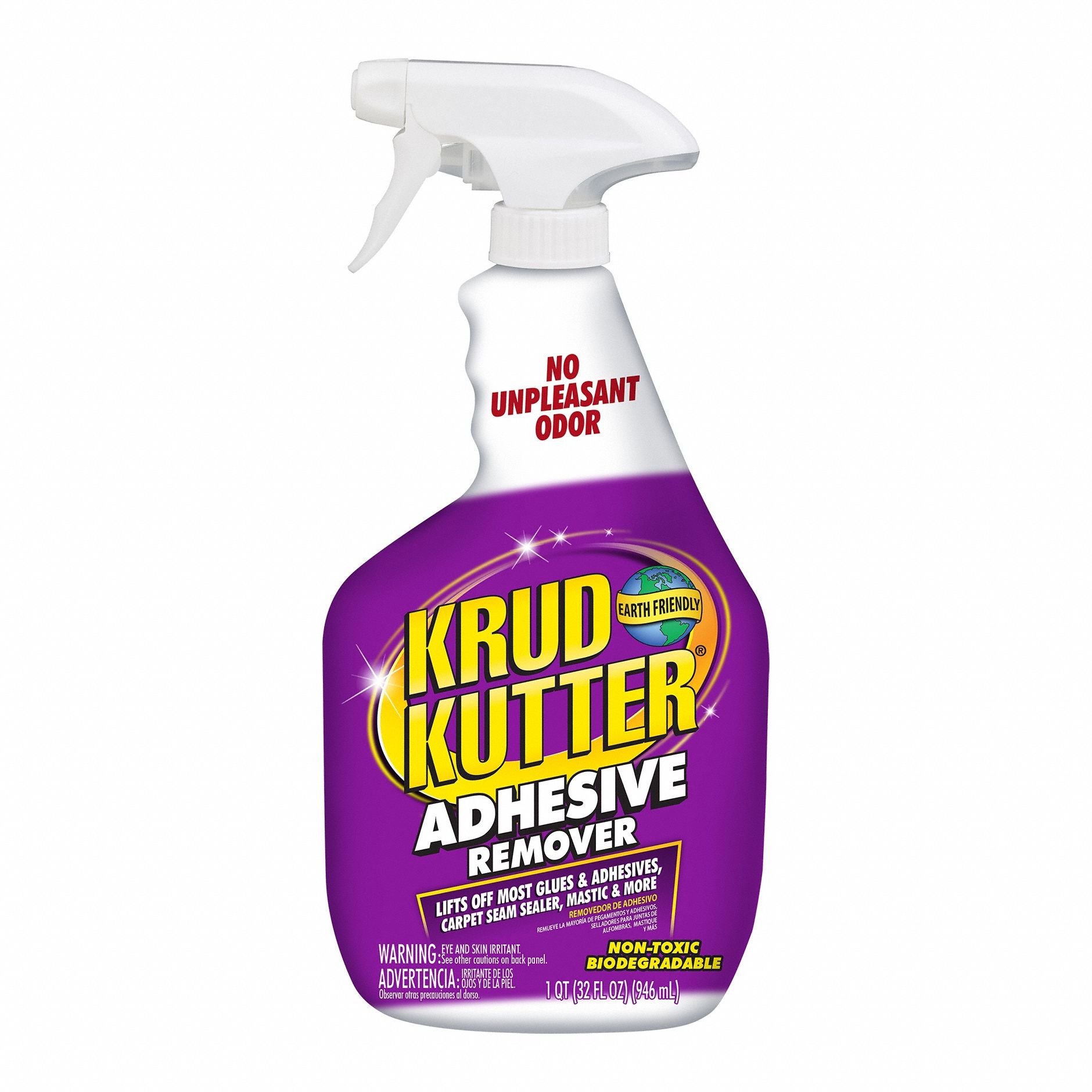 KRUD KUTTER, Trigger Spray Bottle, 32 oz Container Size, Adhesive ...