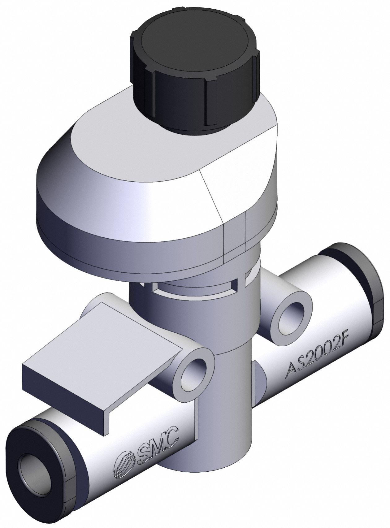 SMC, In-Line Fitting, Screw, Speed Controller - 852KD1|AS2002FS-04 - Grainger