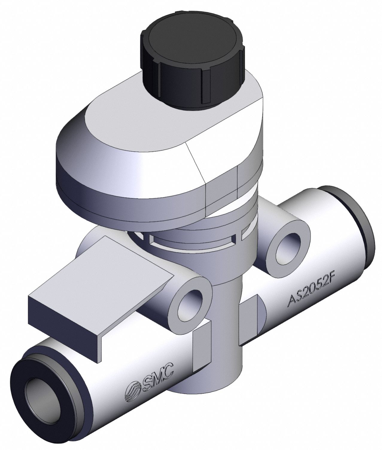 SMC, In-Line Fitting, Screw, Speed Controller - 852KE0|AS2052FS-06 - Grainger