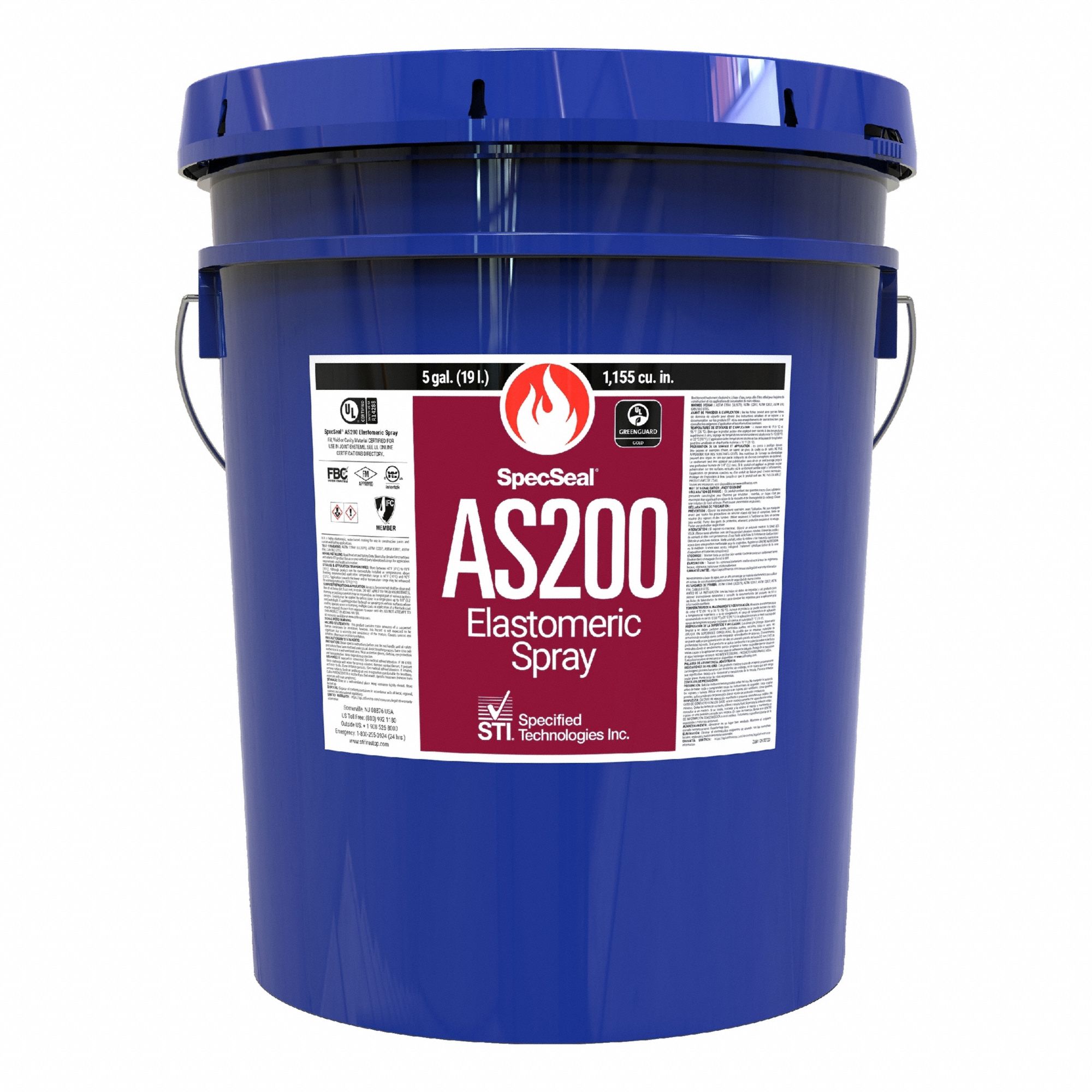 SPECSEAL, Spray, Red, Fire Barrier Spray - 830DE3|AS205BR - Grainger