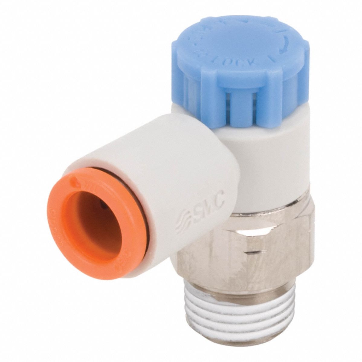 SMC, Elbow Fitting, Knob, Speed Control Valve - 48J186|AS2211F-N02-07SA ... SMC, Elbow Fitting, Knob, Speed Control Valve - 48J186|AS2211F-N02-07SA ...