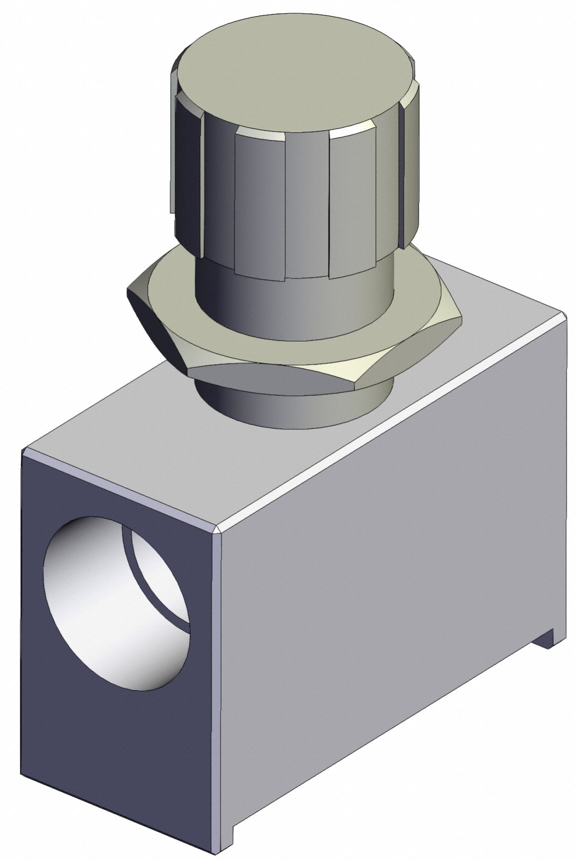 SMC, In-Line Fitting, 3/4 in Valve Body Size, Speed Controller - 852KH3 ...