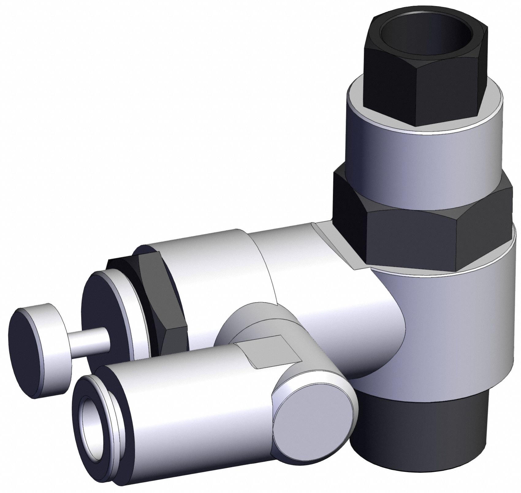 SMC, Universal Fitting, Knurled, Piloted Non-Return Valve - 852KK3|ASP630F-N04-11S - Grainger