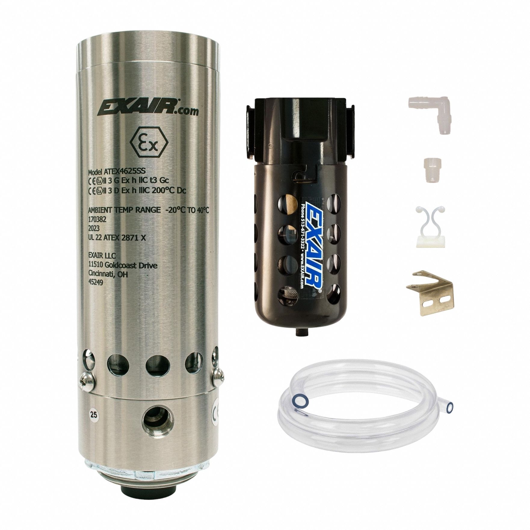 EXAIR, NEMA 4, 30 scfm Max Flow Rate, Vortex Cooler Kit - 911RT1 ...