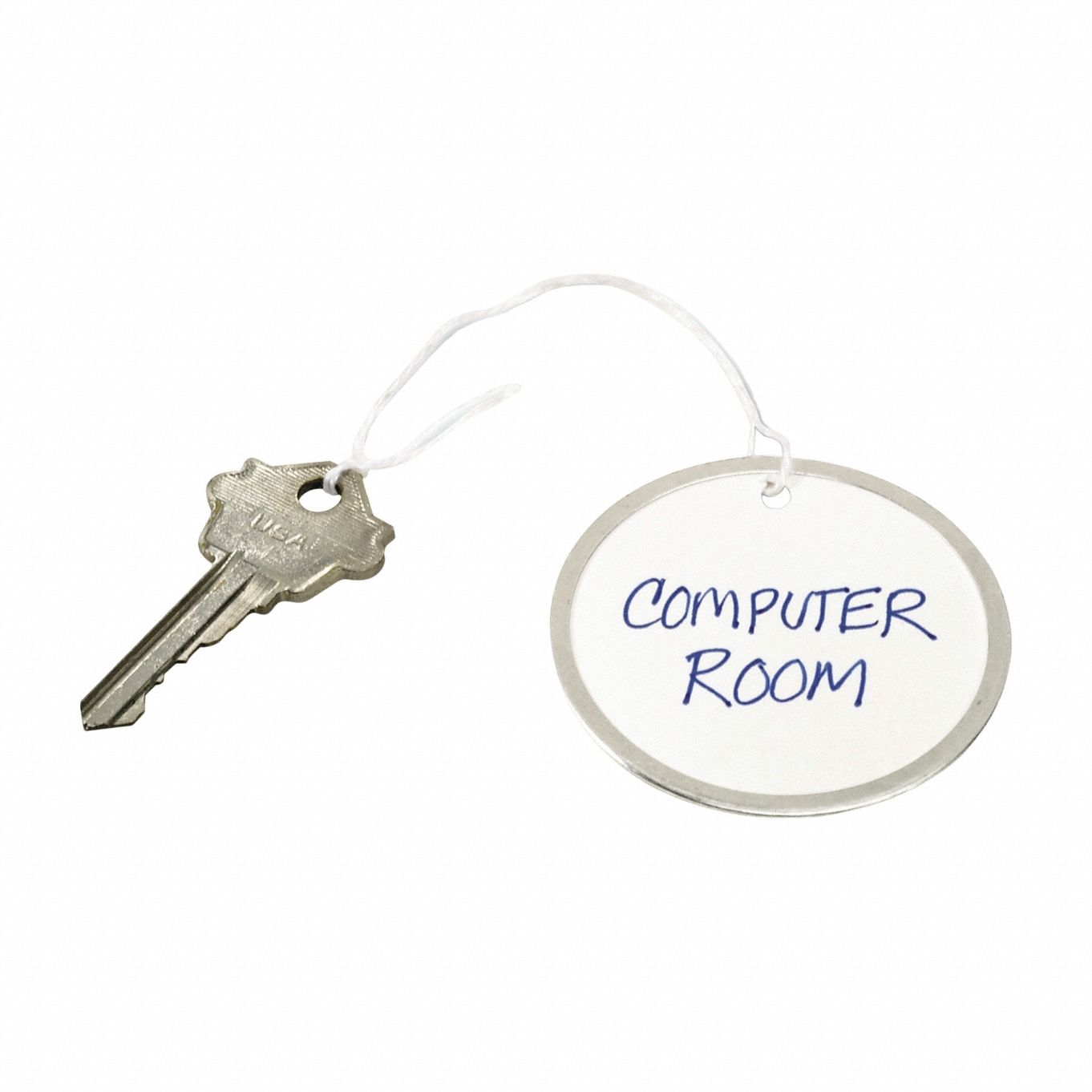 500 Key Tags, Oval, Key Tag - 50MT84|14316 - Grainger