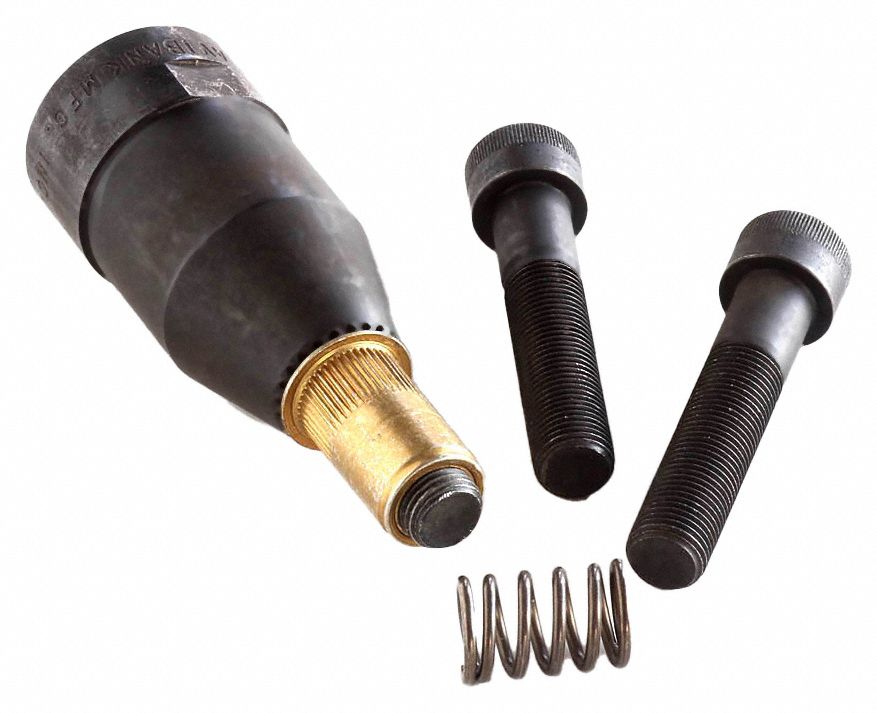 Hex/Round, #10-32 Compatible Internal Thread Size, Thread Adaption Kit ...