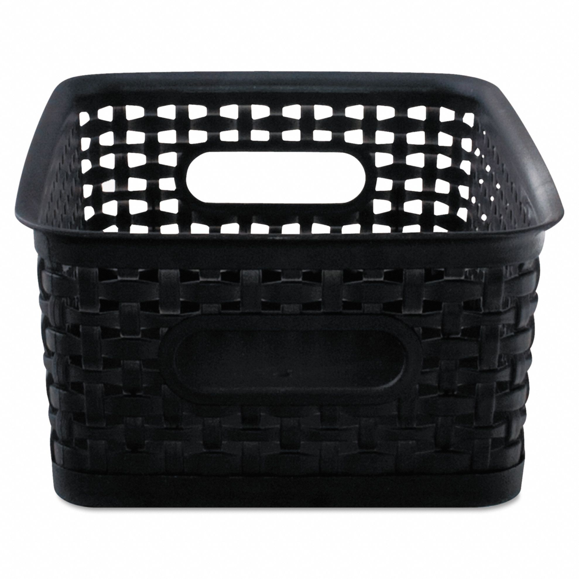 ADVANTUS, AVT-40326, Weave Bins,Black Plastic,3 Bins,PK3 - 44NV61|AVT ...