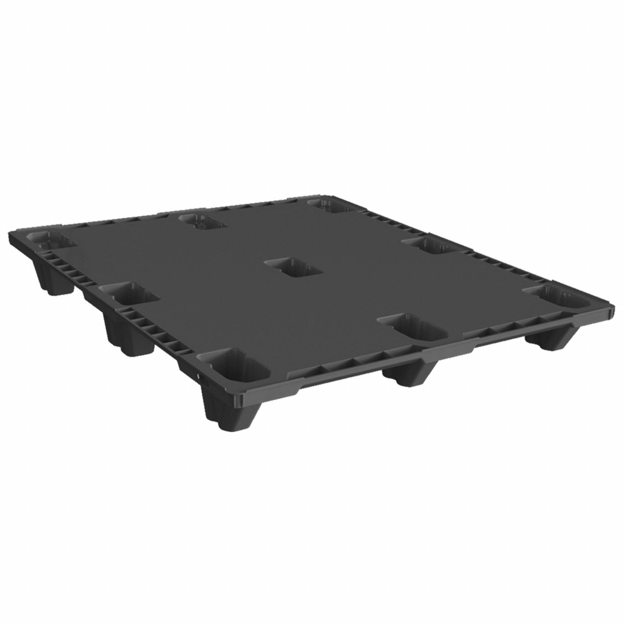 APPROVED VENDOR PALLET,BLACK,5 13/64 IN H,48 IN L - 12862 ...