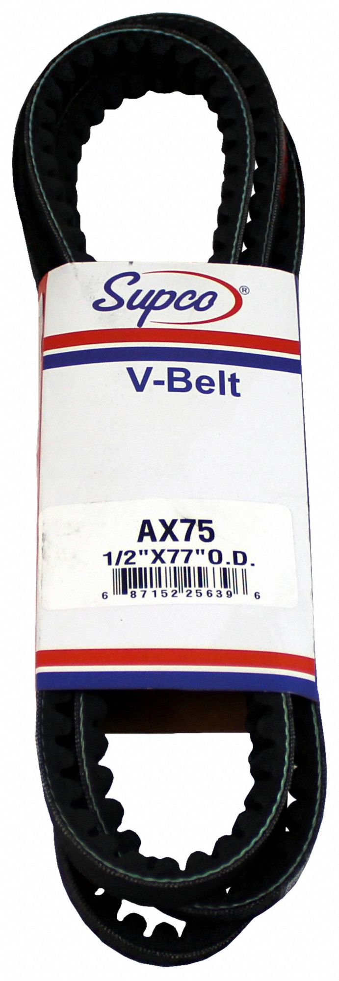 SUPCO, Molded Cogged V Belt,AX75 - 304T27|AX75 - Grainger