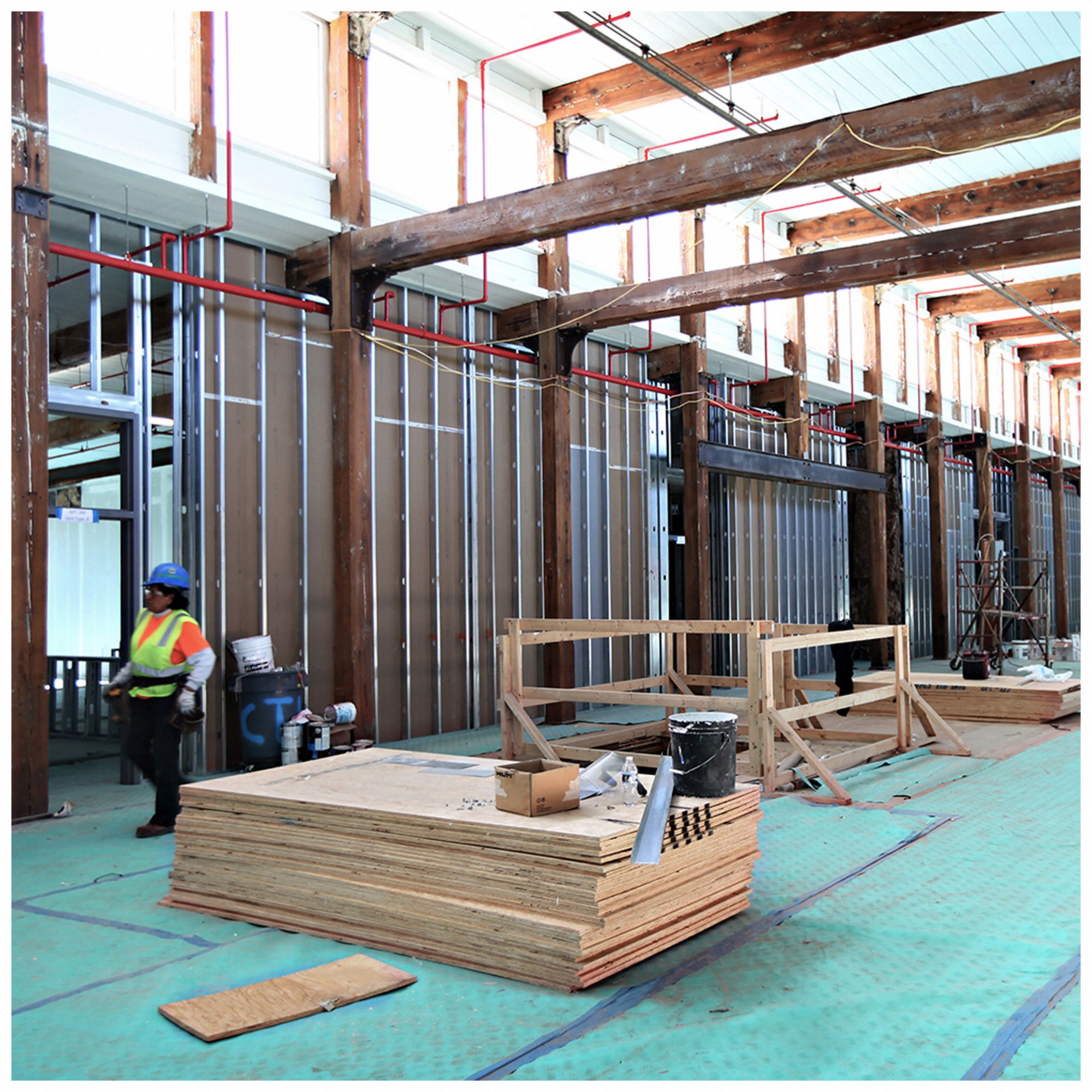 TRIMACO Floor Protection: Extra Heavy Duty, 25 mil Thick, 180 ft Lg, 6 ...