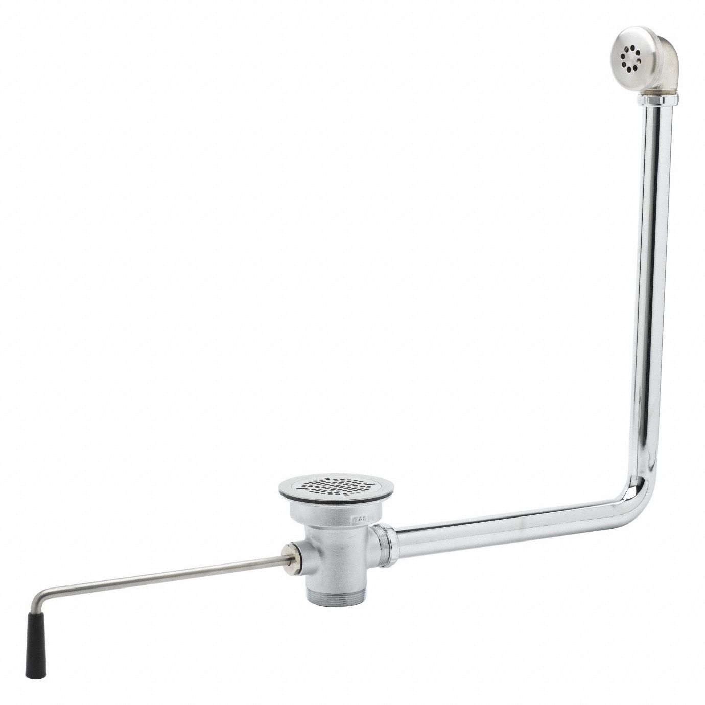 T&S BRASS, 4 1/2 in Overall Dia, 4 1/2 in Body Ht, Drain Assembly ...